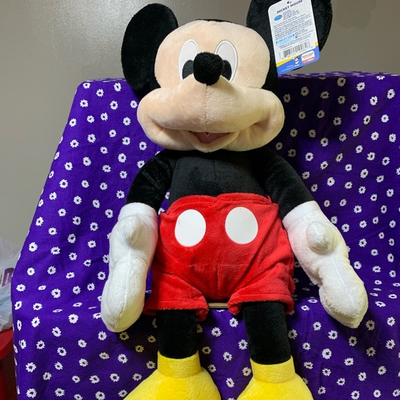 Disney | Toys | Large Mickey Mouse Plush | Poshmark